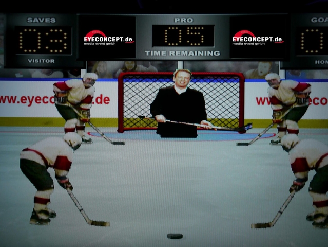 Interactive Eishockey Simulator mieten