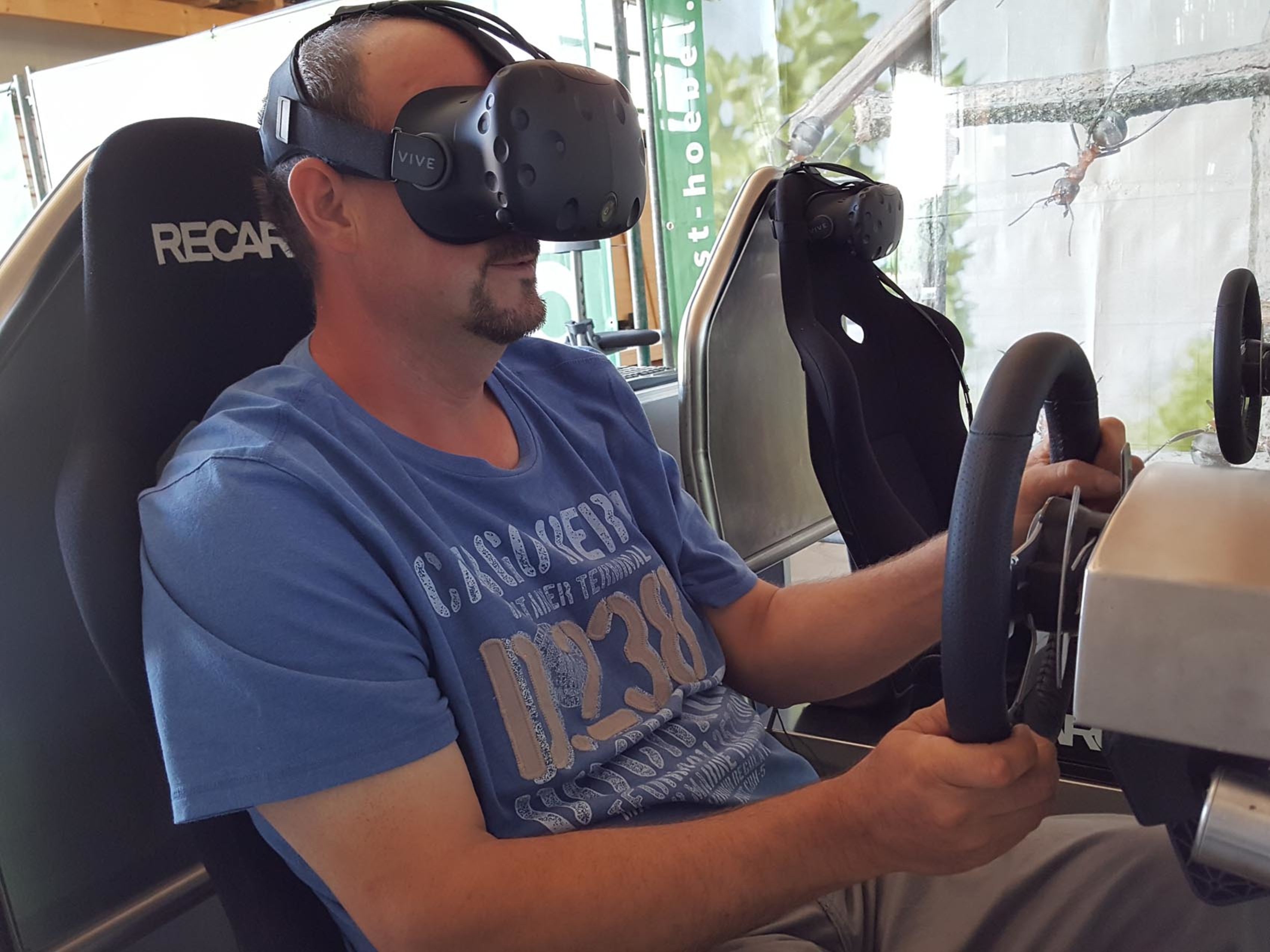 VR Driveseatsimulator 360° (Single Version) VR-Virtual-Reality ...